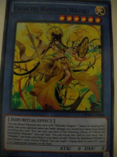 Yu Gi Oh Karta Ohime The Manifestet Mikanko с Долни Пасарел • Olxbg