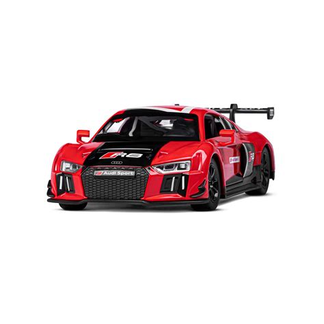 Машинка металлическая АВТОпанорама 1:24 Audi R8 LMS красный свободный ...