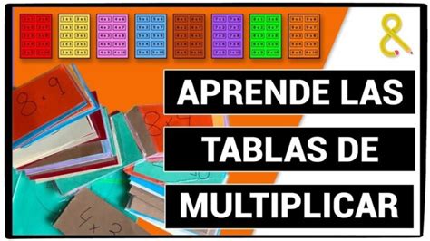 Cómo ayudar a mi hijo con las tablas de multiplicar Guía completa