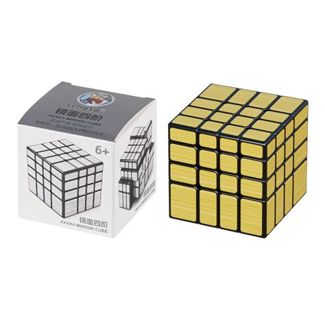 Shengshou 4×4 Mirror Cube Gold Speed Cube Store Uk