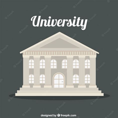 Premium Vector University Building
