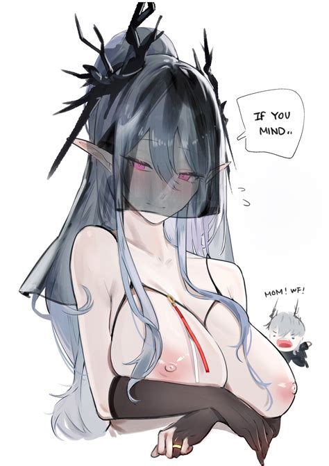 Logos And Laqeramaline Arknights Drawn By Elsi Danbooru