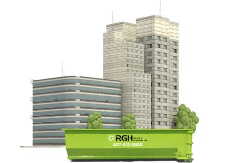 Dumpster Rental Sizes Rgh Waste And Disposal