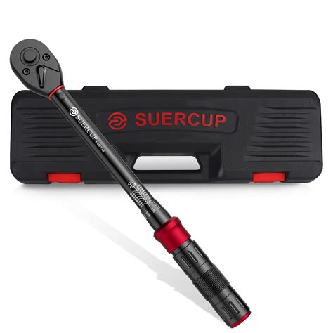 Snapklik SUERCUP 3 8 Inch Drive Click Torque Wrench 5 45 Ft Lb