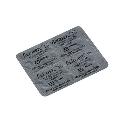 Betaserc 16mg Tab B60 Abbott Cevpharma Ghch Kim Cương Vimedimex