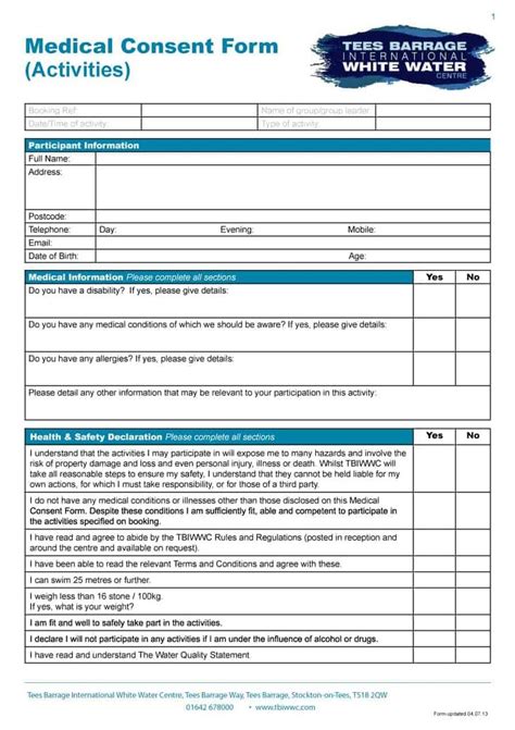 Medical Consent Forms FREE Printable Templates Consent Forms Medical Medical