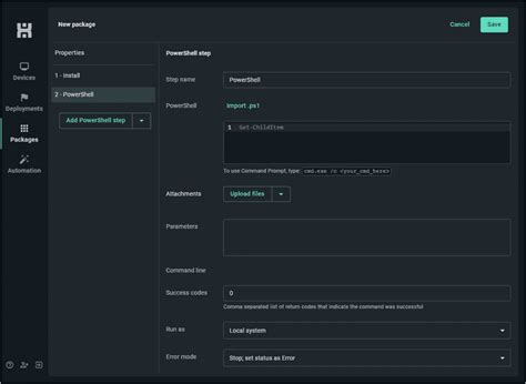 How To Create Custom Packages In Pdq Connect Pdq