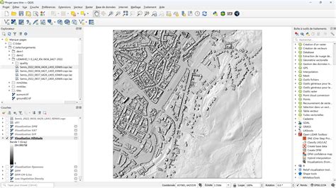 Qgis For Lidar Digital Feature Model Dem With Open Lidar Tools