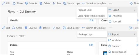 Flow Missing Export To Logic App Use The Cli For Microsoft 365