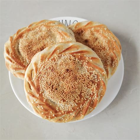 山东菏泽大烧饼10个河南特产手工香酥芝麻饼单县零食小吃吊炉烧饼 安佑兮旗舰店