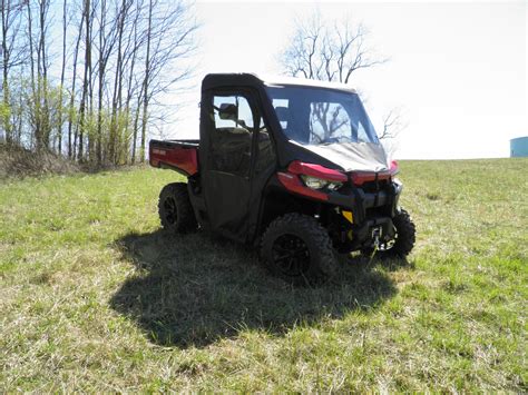 Can Am Defender Full Cab Enclosure With Vinyl Windshield 3 Star Utv