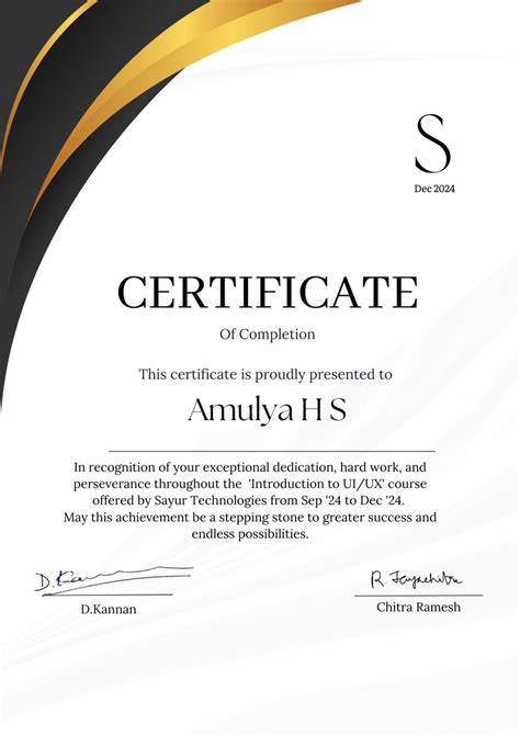 uiux designthinking learning achievement growth amulya h s