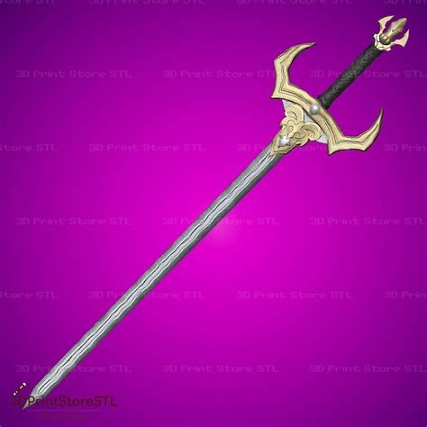 Hela Sword From Mcu For Cosplay Fan Art 3d Model 3d Printable Cgtrader