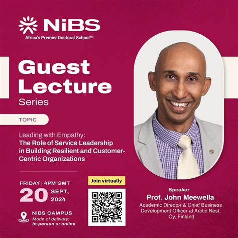 free guest lecture series leading with empathy nobel international
