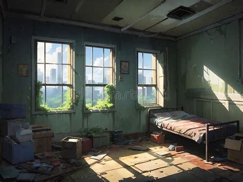 Abandoned House In The City Stock Illustration Illustration Of Urban