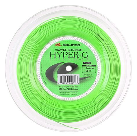 Solinco Hyper-G 17 1.20mm 200M Reel - Racquet Depot UK