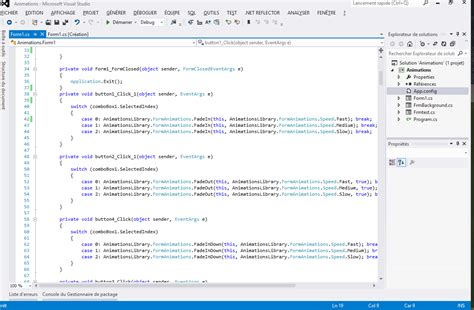 C Sharp Forms Animations Library By Belkharraf Codecanyon