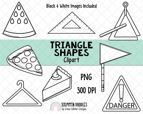 Shapes Clip Art Real Life Triangle Shapes Clipart Geometric Shapes