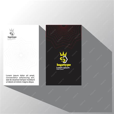 Premium Vector Creative And Professional Business Card Template Design