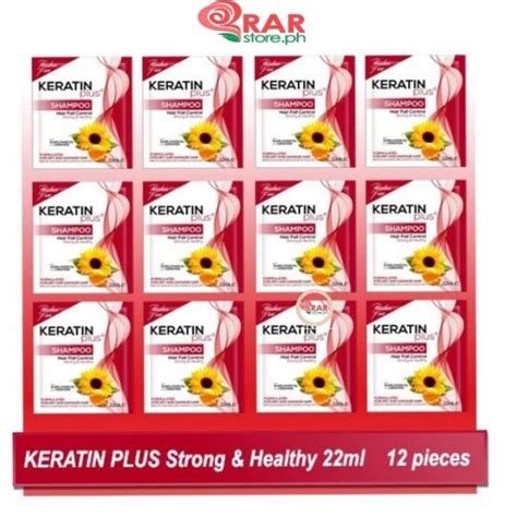 Keratin Plus Shampoo Red 12 Pcs Lazada Ph