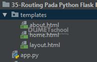 Routing Pada Python Flask Framework Kursus Web Programming