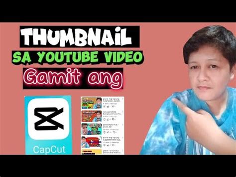 paano gumawa ng thumbnail sa youtube videos at facebook videos gamit ...