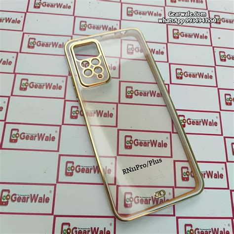 Redmi Note 11 Pro Transparent Chrome Cover Limited Edition