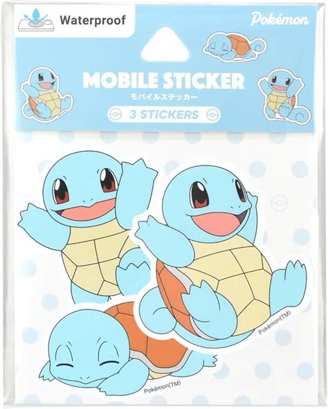 Amazon グルマンディーズ ポケットモンスター モバイルステッカー ゼニガメ Poke 913c グルマンディーズ
