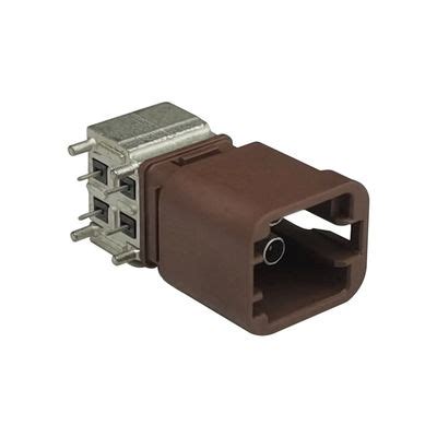Quad Mini Fakra Connector HFM 4pin Right Angle Type Connector PCB Panel