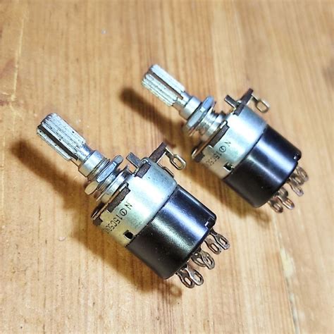 Original Potentio C50k Noble Japan Switch Onoff Potentiometer C 50k