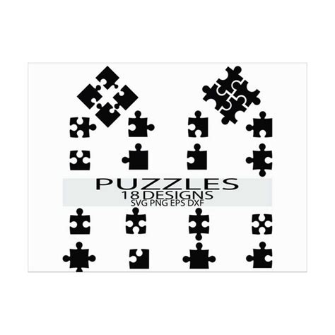 Puzzle Svg Puzzle Piece Svg Clipart Dxf Png Image Inspire
