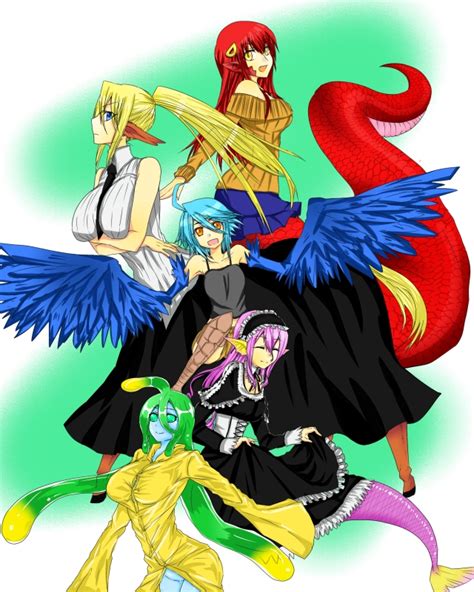 Miia Papi Centorea Shianus Suu And Meroune Lorelei Monster Musume