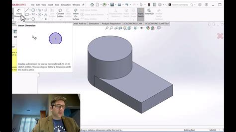 Part 2 Constructive Solid Geometry Solidworks Tutorial Youtube