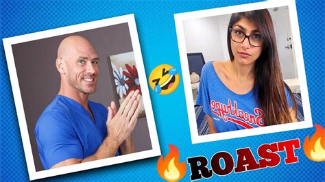 Johnny Sins Vs Mia Khalifa 🤣 Roast Crazybalak1 Youtube