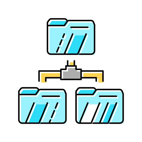 Directory Folder Color Icon Vector Illustration 19525098 Vector Art At Vecteezy