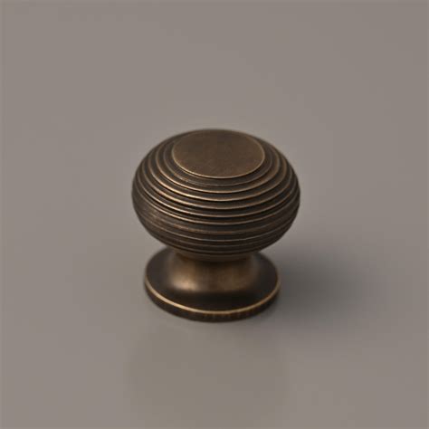 Solid Brass Beehive Cupboard Knobs Yester Home