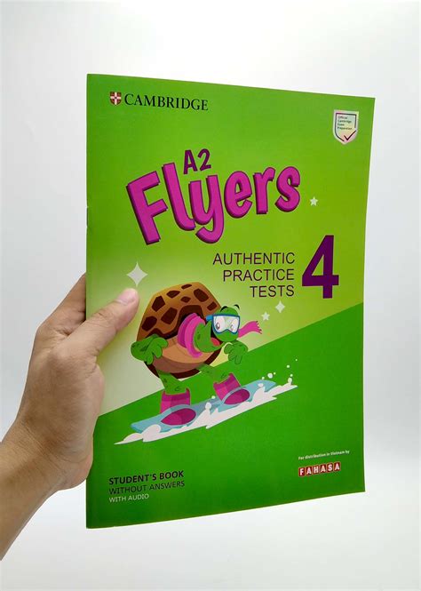 A2 Flyers 4 Authentic Practice Tests Students Book Without Answers
