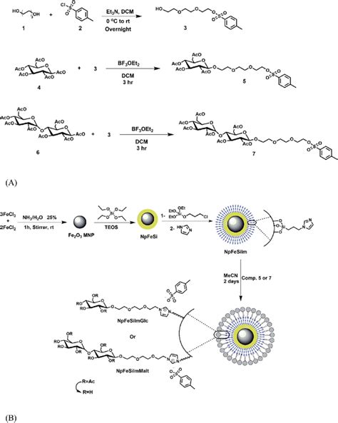 Scheme 1 Synthetic Pathways For The Ionic Magnetic Core Shell Download Scientific Diagram