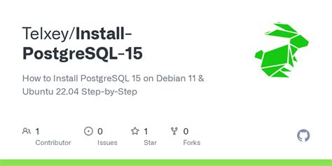 Github Telxeyinstall Postgresql 15 How To Install Postgresql 15 On Debian 11 And Ubuntu 2204