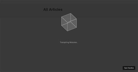 Redux News Reader Codesandbox