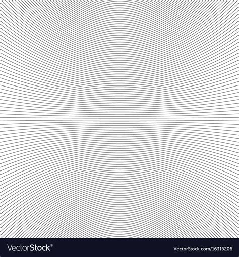 Abstract Monochrome Line Pattern Background Vector Image