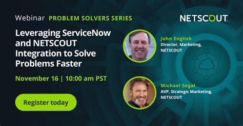 Fred Phillips On Linkedin Leveraging Servicenow And Netscout Integration To Solve Problems Faster