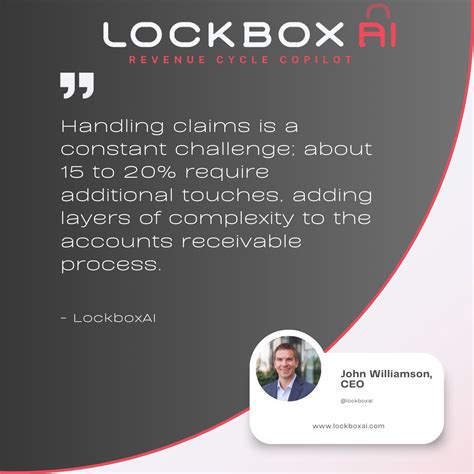 Lockbox Ai Inc On Linkedin Aihealthcare Rcmclaims