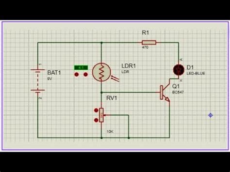 Automatic Light Detector Simulation In Proteus Light On Off Sensor Project Proteus