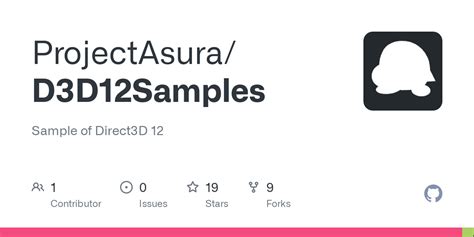 github projectasura d3d12samples sample of direct3d 12