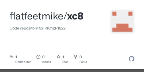 github flatfeetmike xc8 code repository for pic12f1822