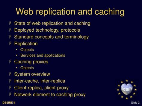 ppt web replication and caching update powerpoint presentation free