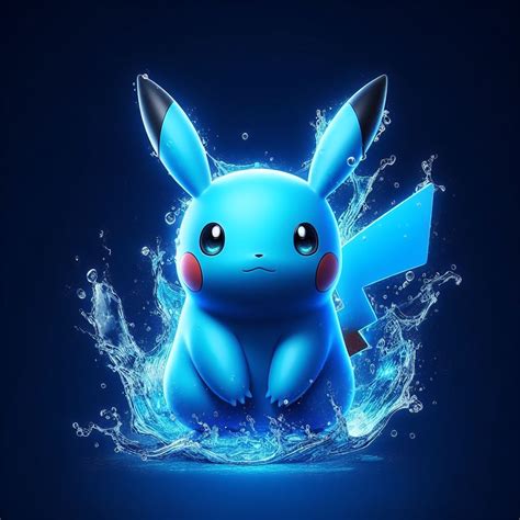 Water Type Pikachu By Cindertayla On Deviantart