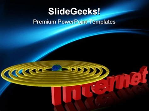Internet Networking Data Global Powerpoint Templates And Powerpoint Backgrounds 0111