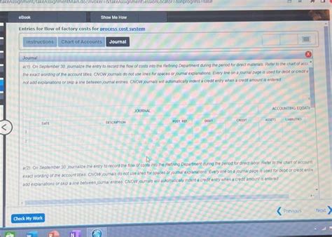 Acc Problem Set Module Entries For Flow Of Chegg